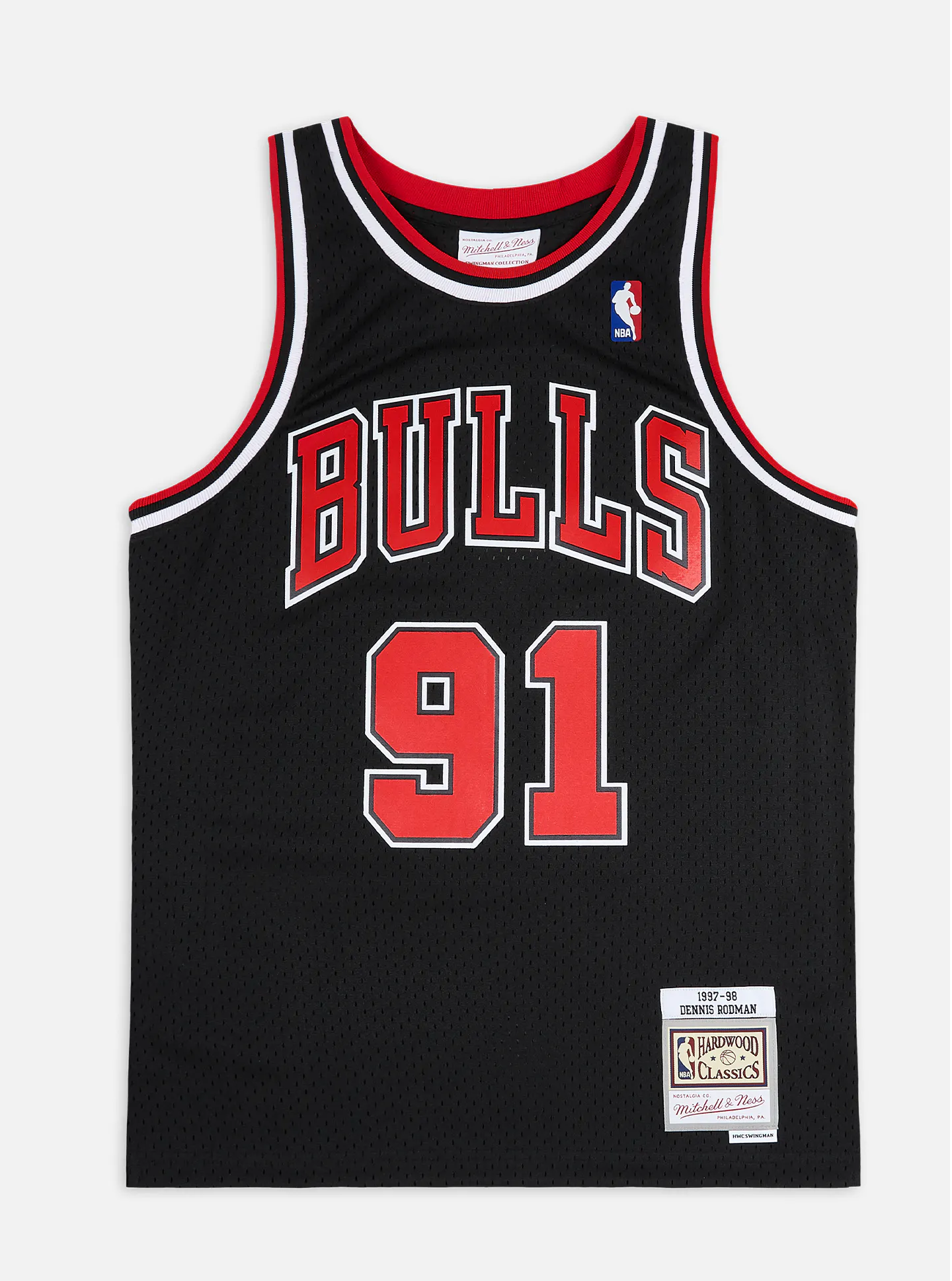 Dennis Rodman Chicago Bulls '97 Swingman Jersey – NBA Store Middle East ...